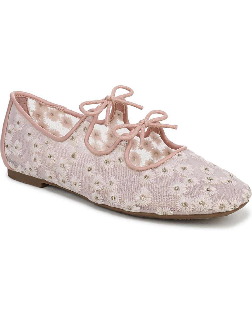 Sam & Libby Faith Mary Jane Flats in White | Lyst