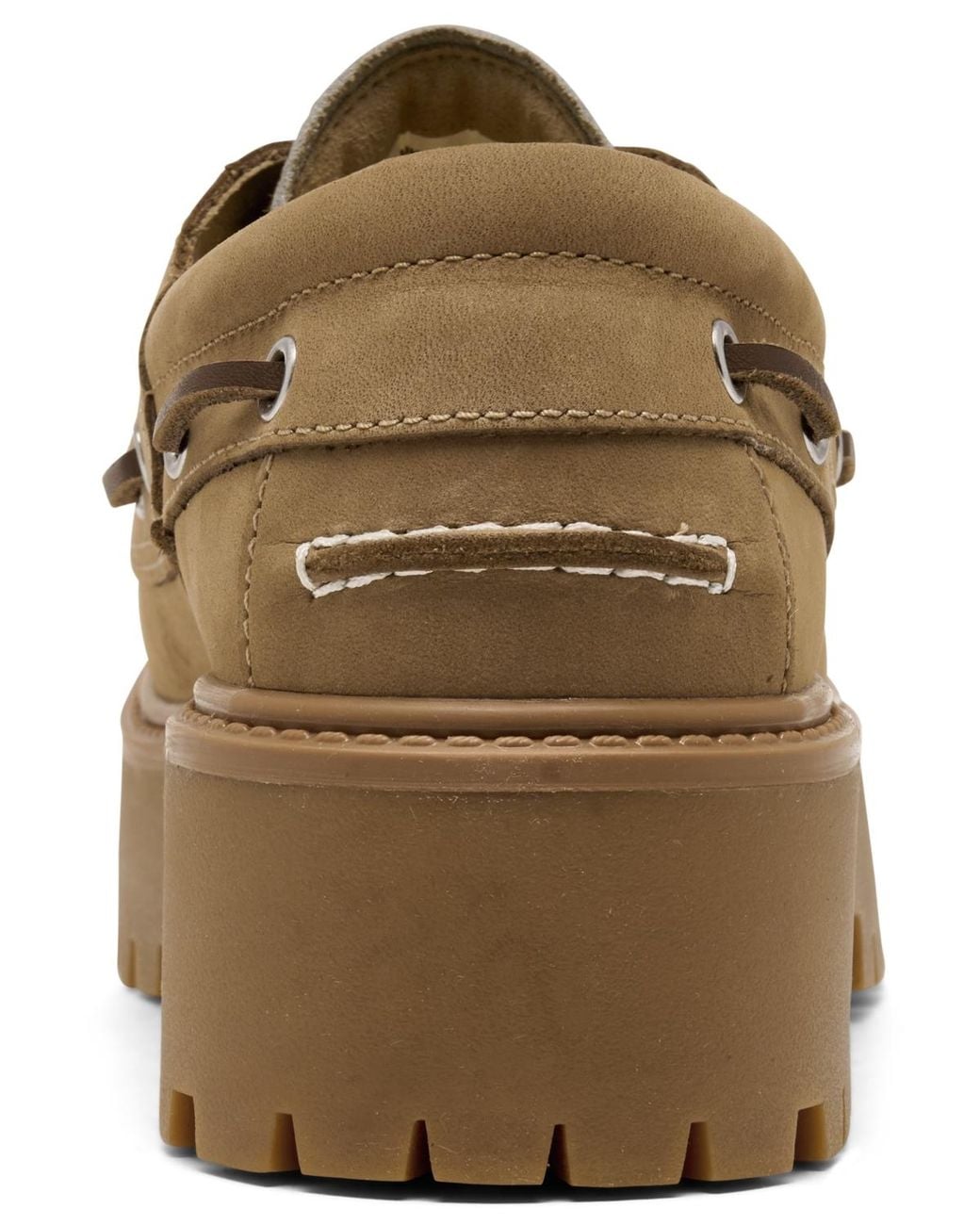 Timberland Stone Street 3-eye Leopard Print Platform Boat Shoes From ...