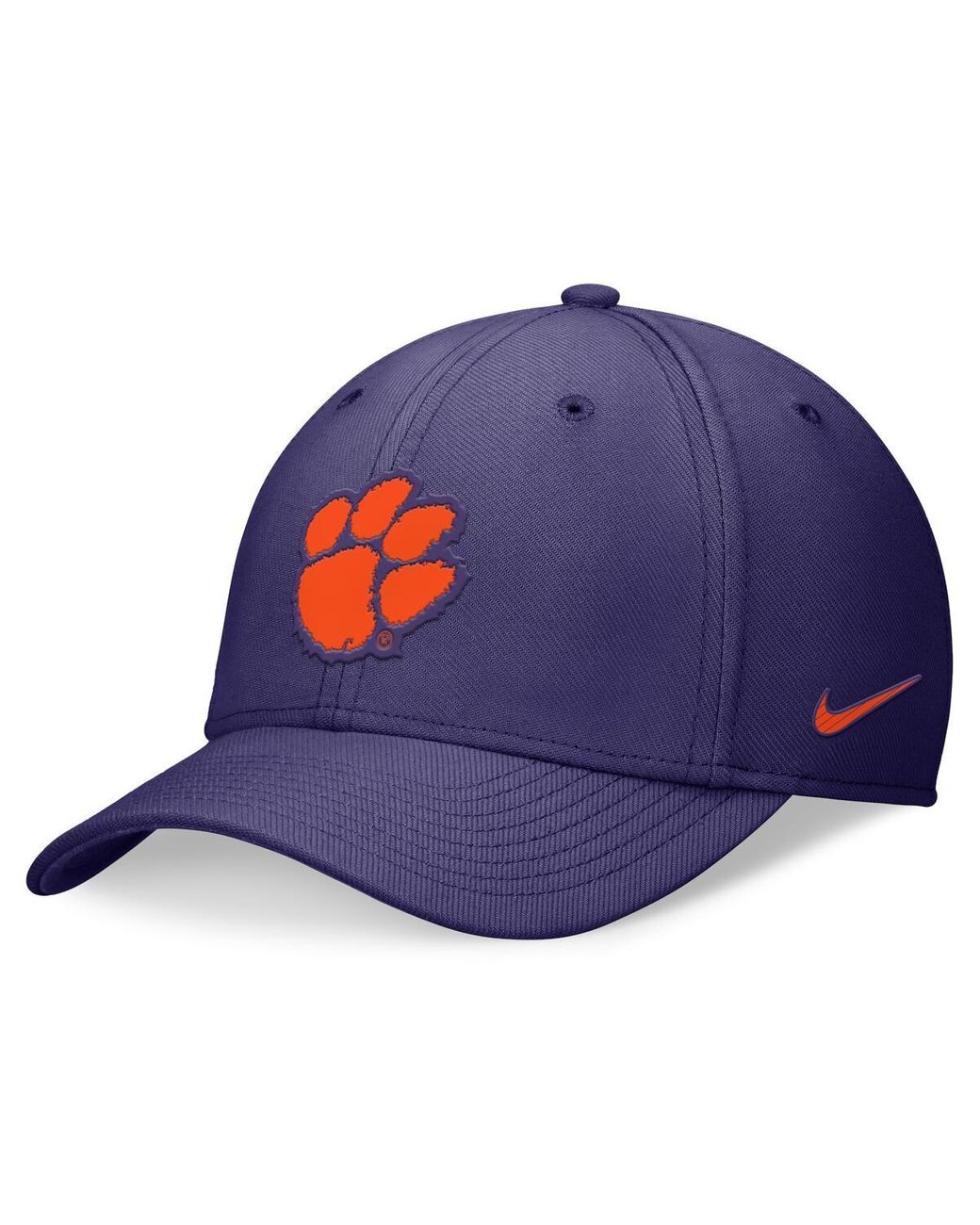 Nike And Clemson Tigers 2024 Sideline Swoosh Flex Hat in Blue | Lyst