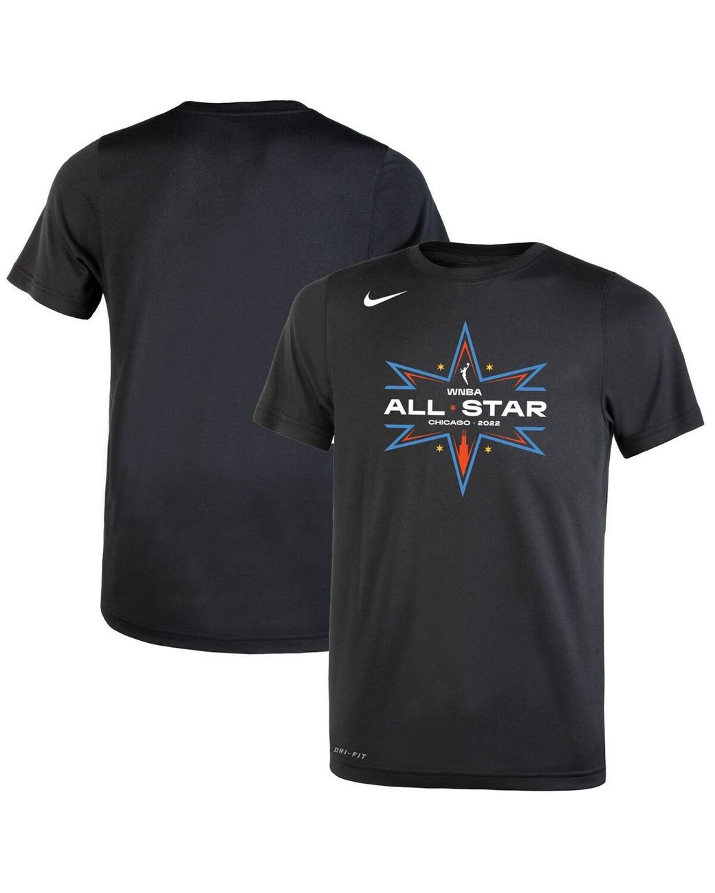 Nike Big Boys And Girls 2022 Wnba All-star Game Logo Legend Performance ...