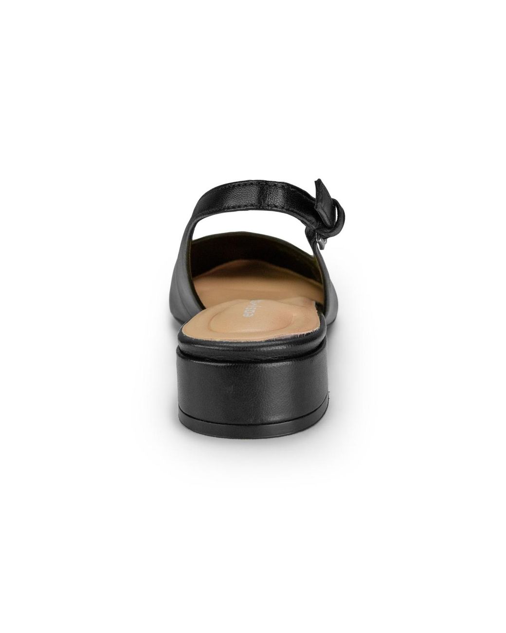 Easy Spirit Cassius Eflex Low Block Heel Slingback Pumps in Black | Lyst