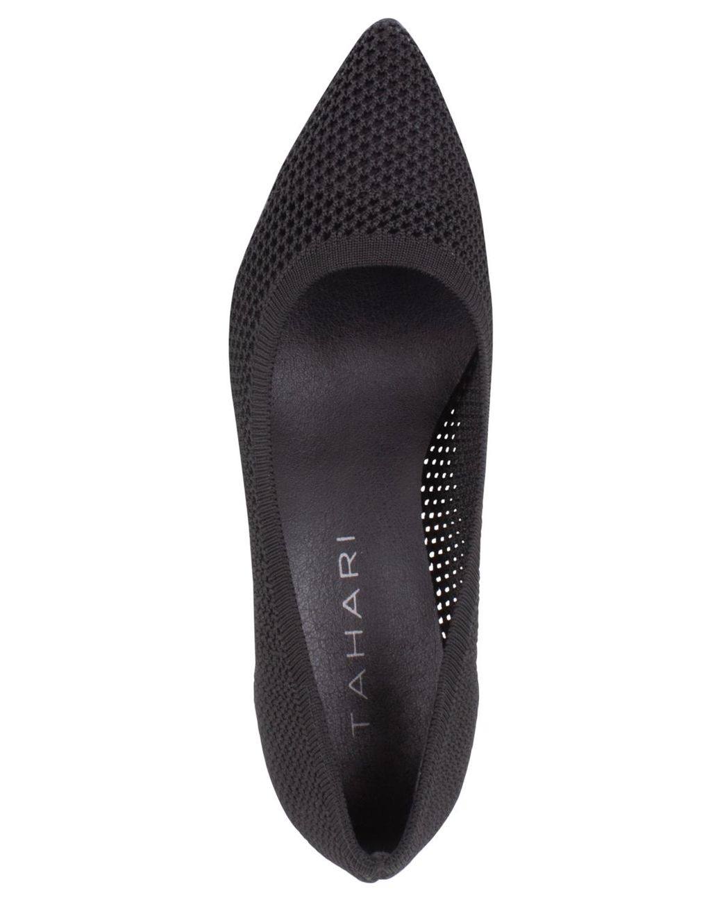 Tahari Everest Slip-on Pumps in Black | Lyst