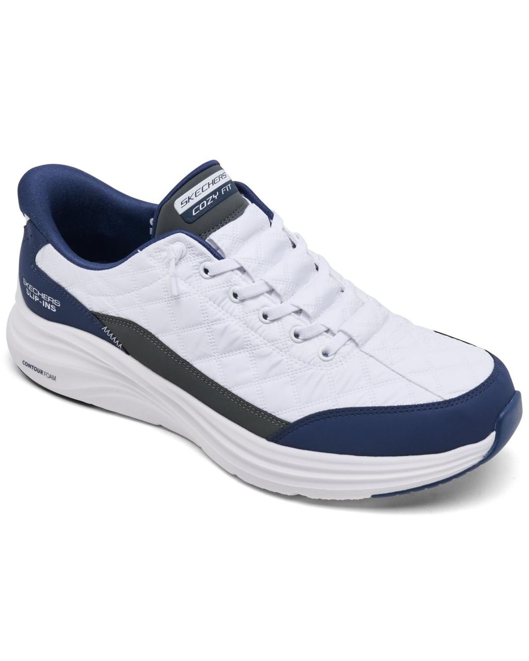 Skechers Slip-ins: Contour Foam in Blue for Men | Lyst