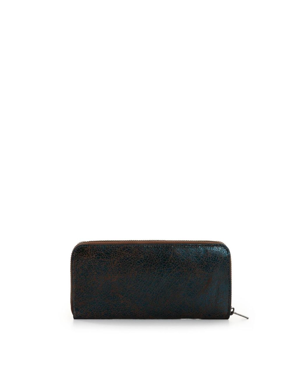 Velez Folia Leather Checkbook Wallet in Black for Men | Lyst