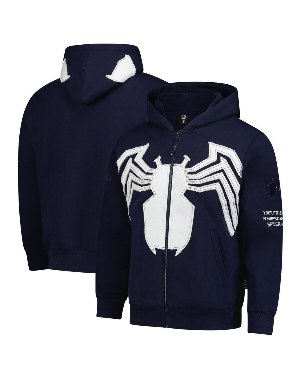 Team Liquid And Venom Symbiote Suit Spider-man Full-zip Hoodie Jacket ...