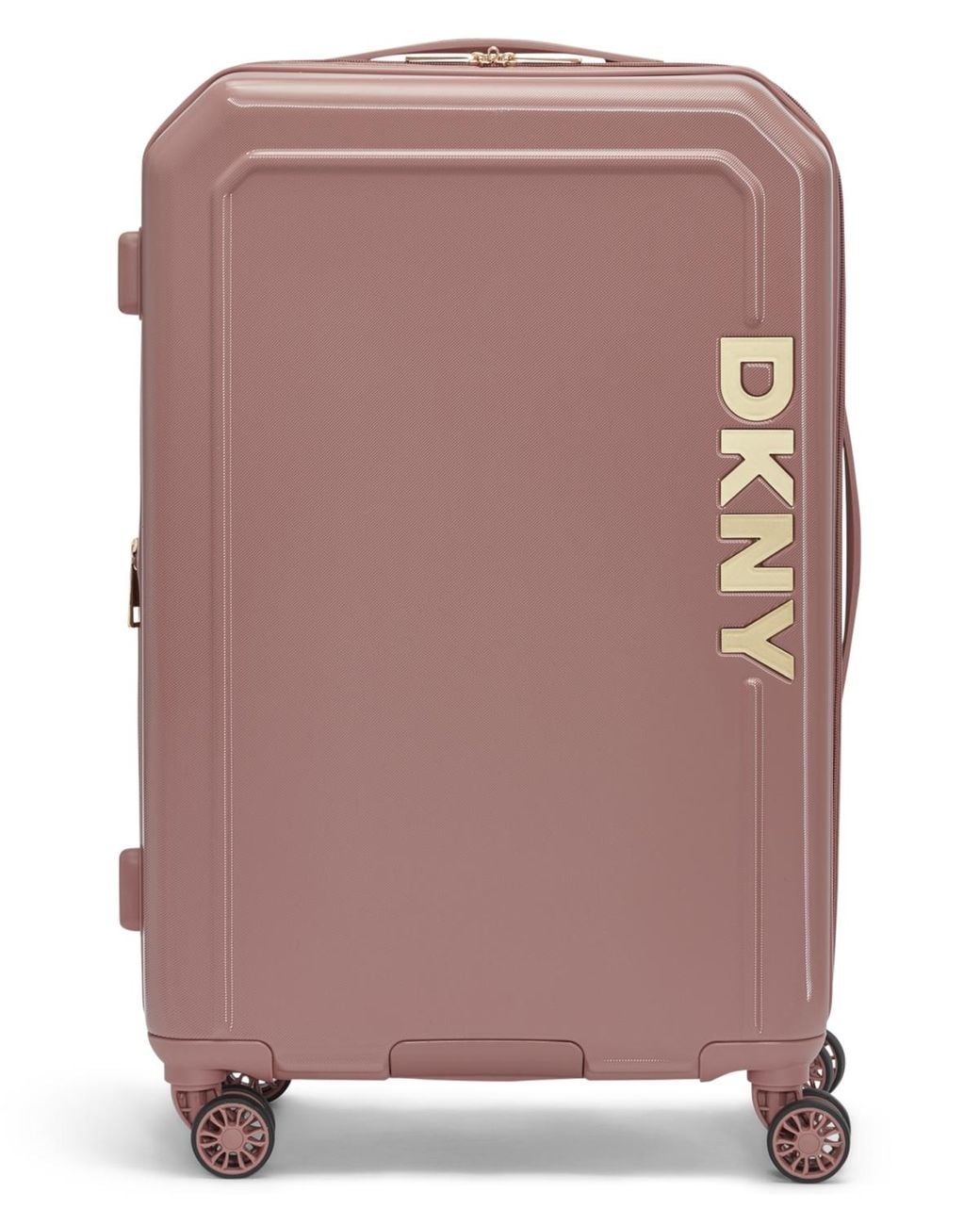 DKNY Clean Cut 26" Check-in Spinner in Pink | Lyst