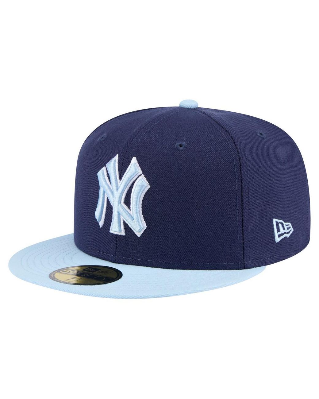 KTZ Navy/light Blue New York Yankees Color Pack 2-tone 59fifty Fitted ...