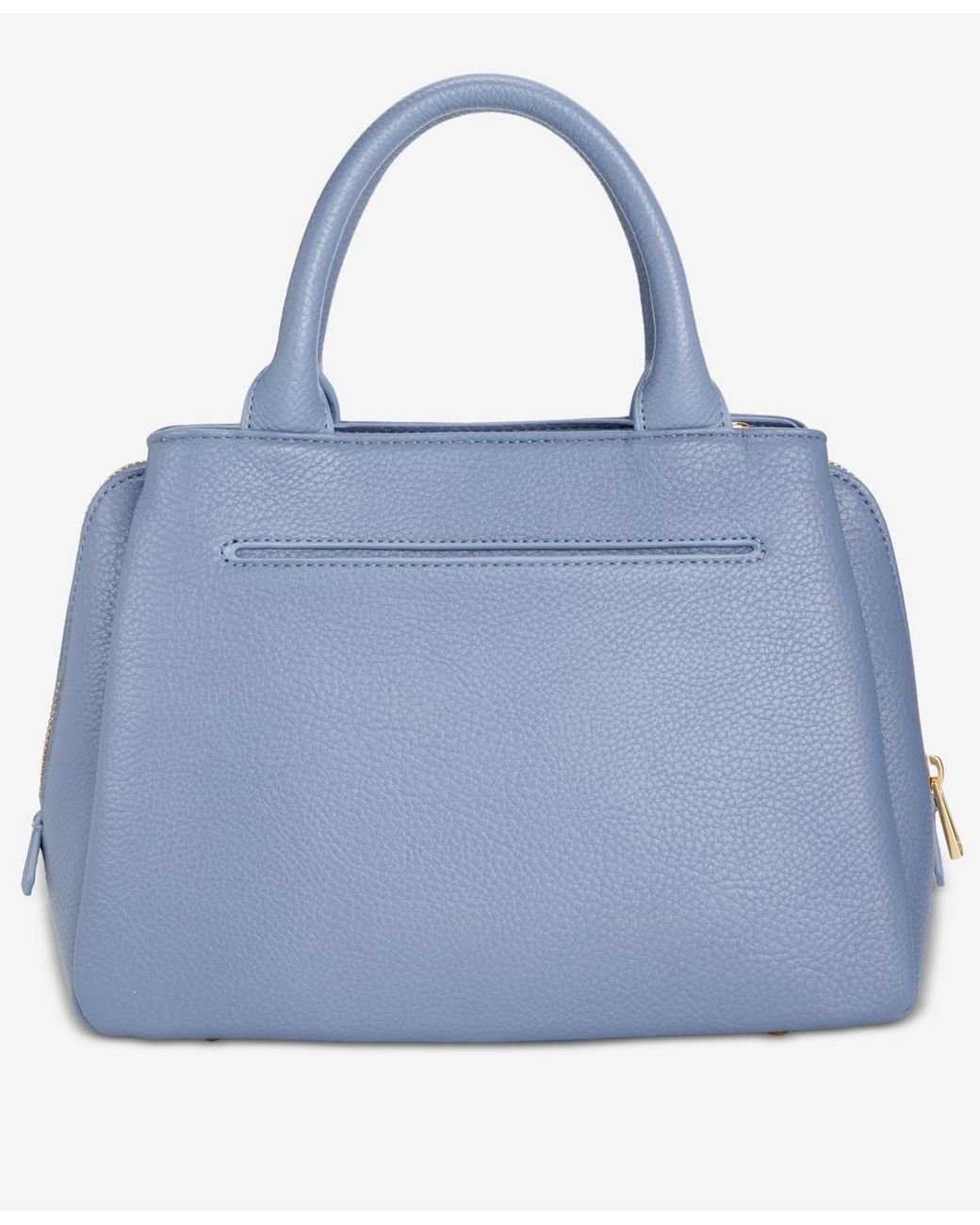 Giani Bernini Pebble Small Satchel Bag in Blue | Lyst