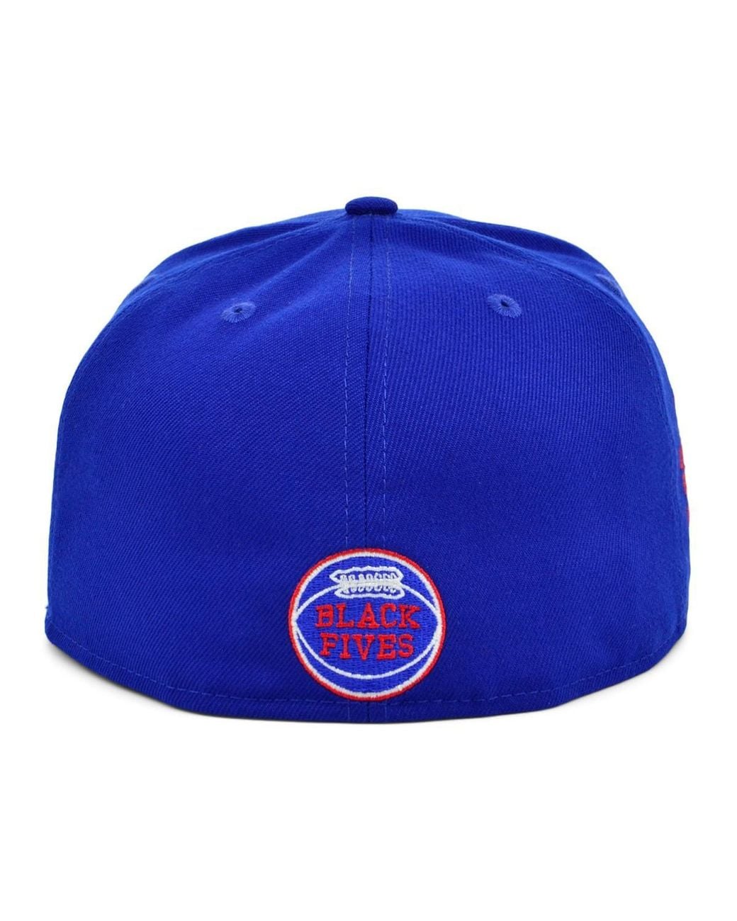 Physical Culture Los Angeles Red Devils Black Fives Fitted Hat in Blue ...