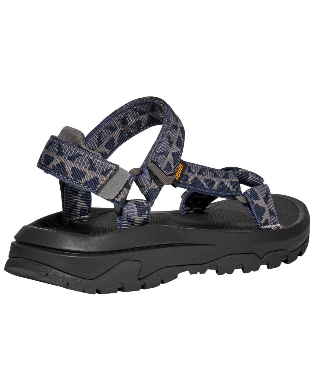 Teva Hurricane Round-toe Sandals in Black for Men | Lyst