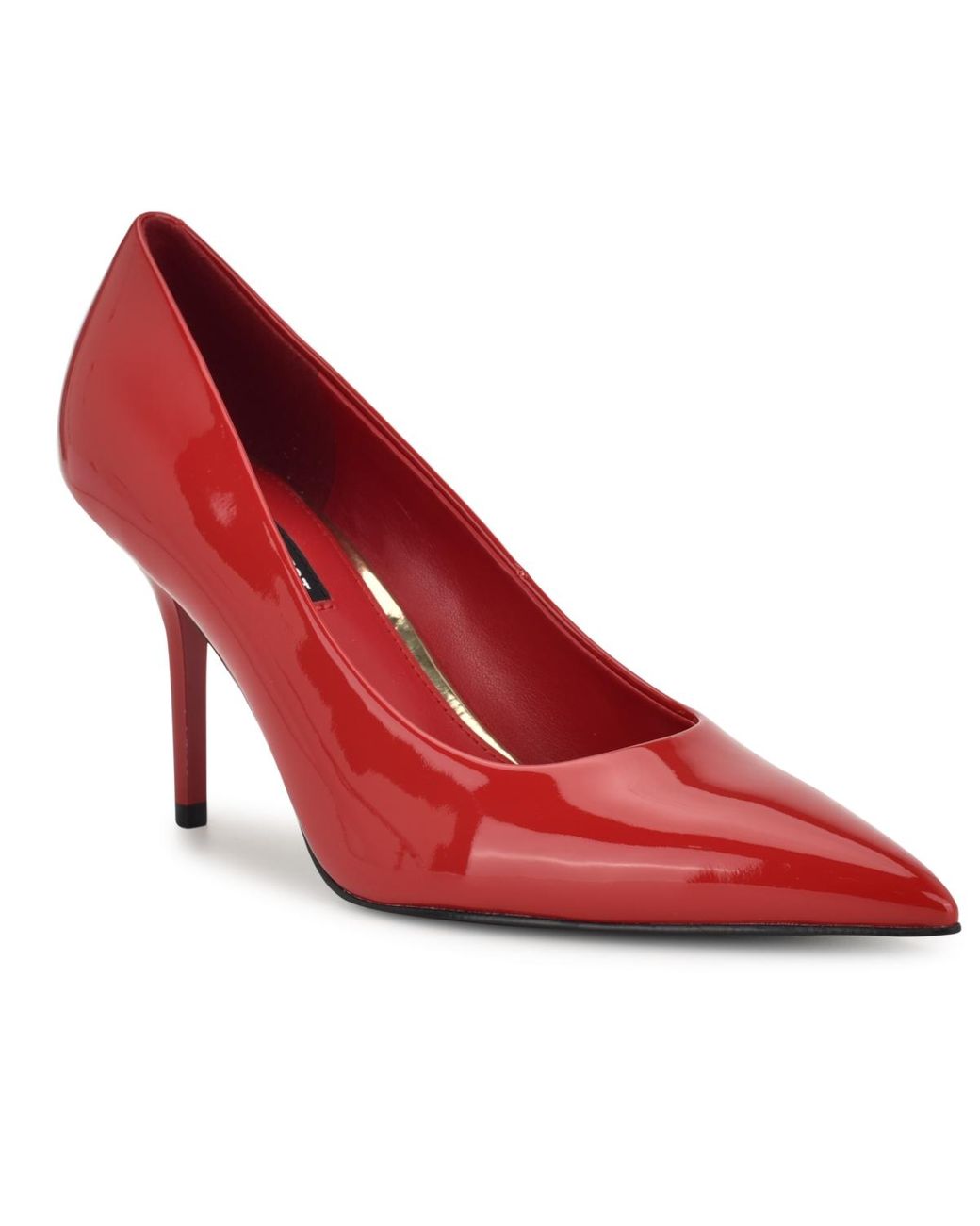 Nine West Princesa Slip-on Stiletto Pumps in Red | Lyst