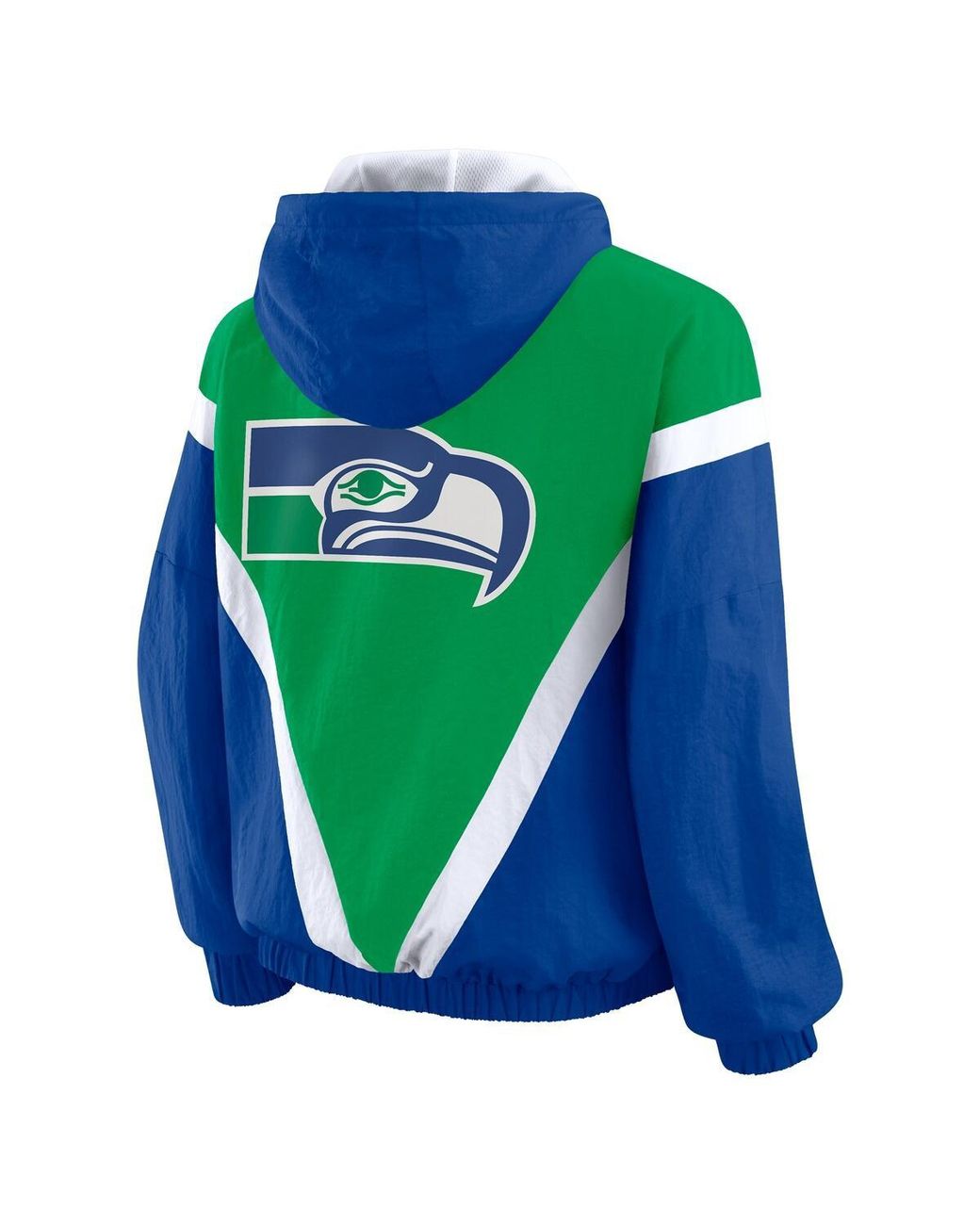 WEAR by Erin Andrews Kelly Green/royal Seattle Seahawks Plus Size Retro ...