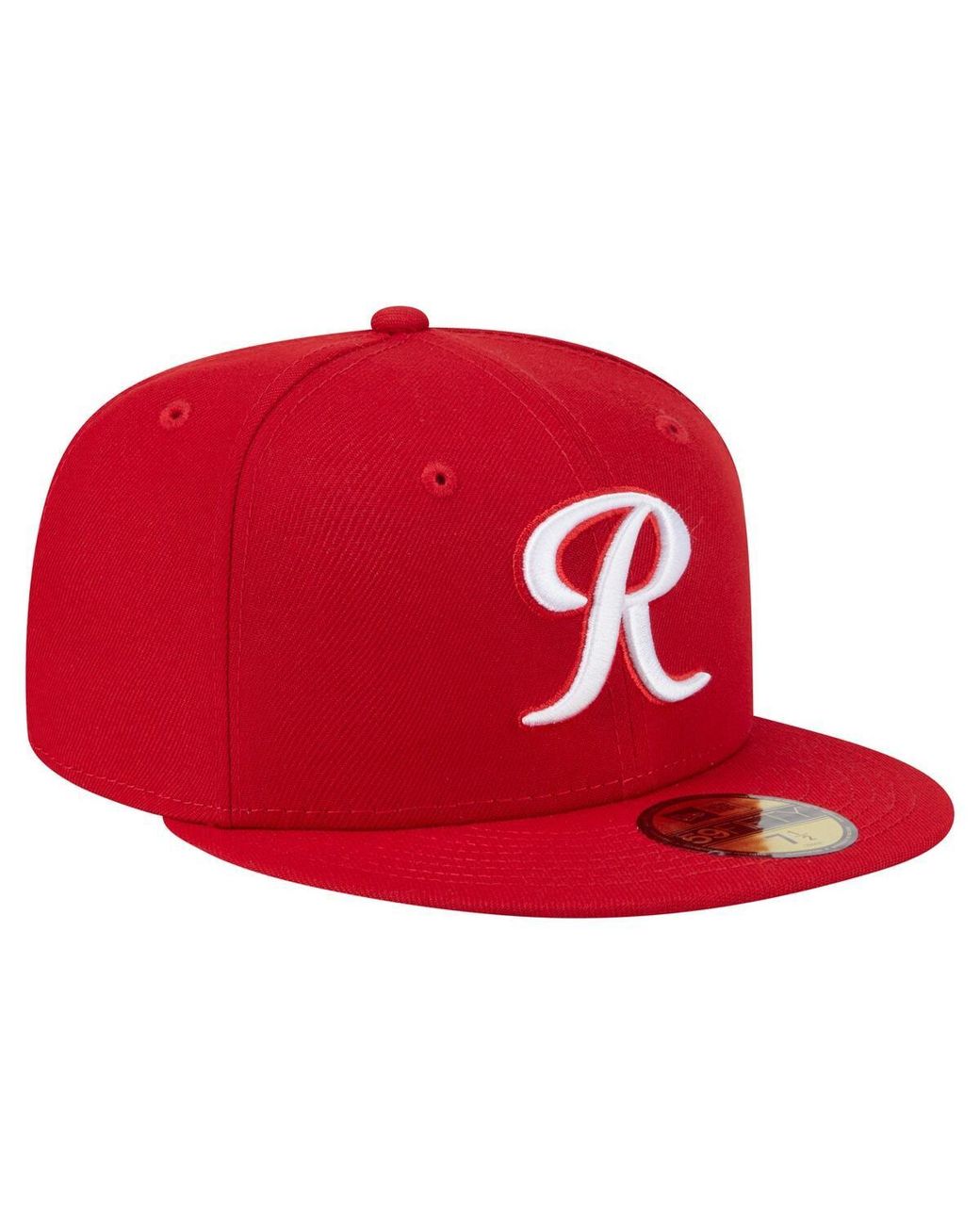 KTZ Tacoma Rainiers Authentic Collection 59fifty Fitted Hat in Red for ...