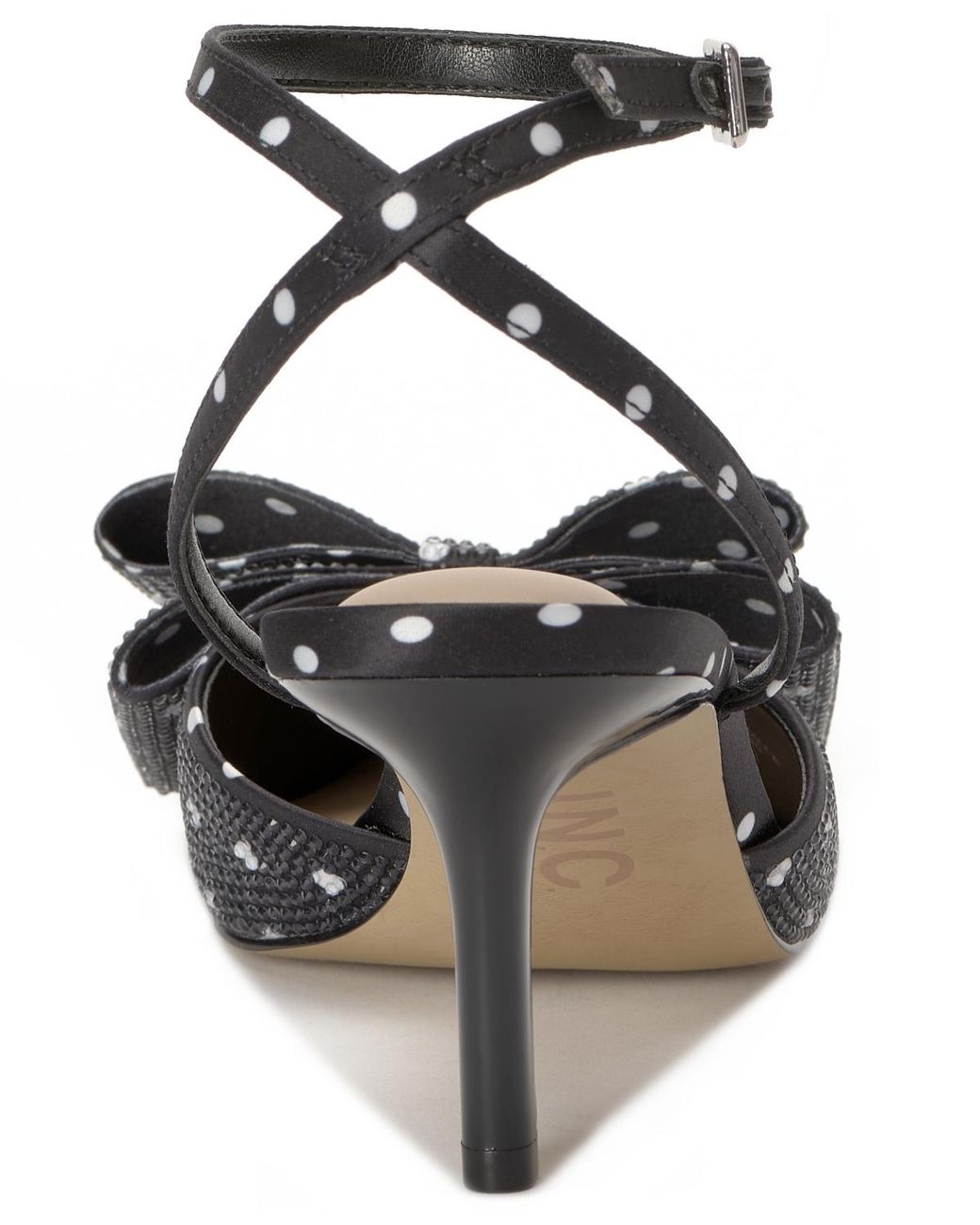 INC International Concepts Granea Pointed Toe Sandals in Black | Lyst