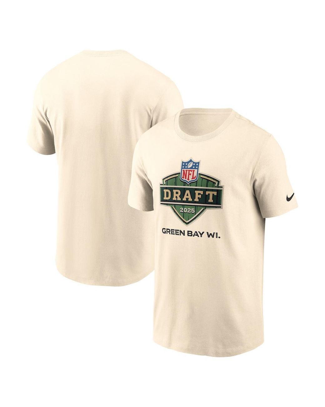 Nike 2025 Nfl Draft Home Arch T-shirt in Natural for Men | Lyst