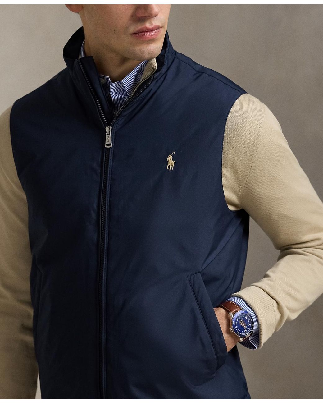 Polo Ralph Lauren The Southland Insulated Vest in Blue for Men | Lyst
