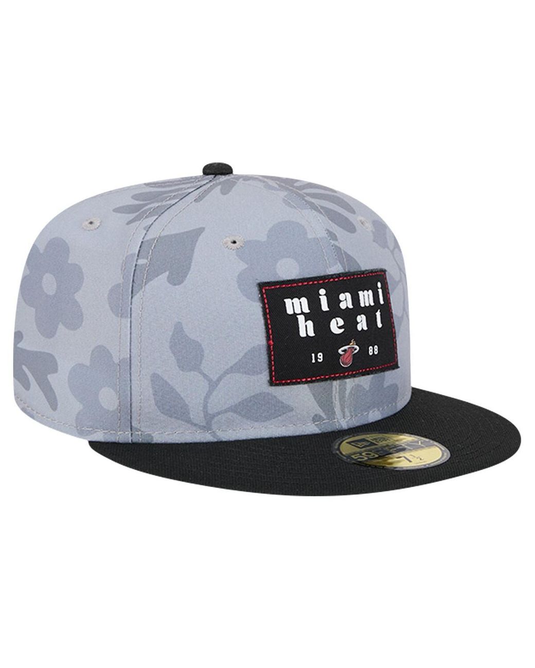KTZ Miami Heat Palm Fronds 2-tone 59fifty Fitted Hat in Blue for Men | Lyst