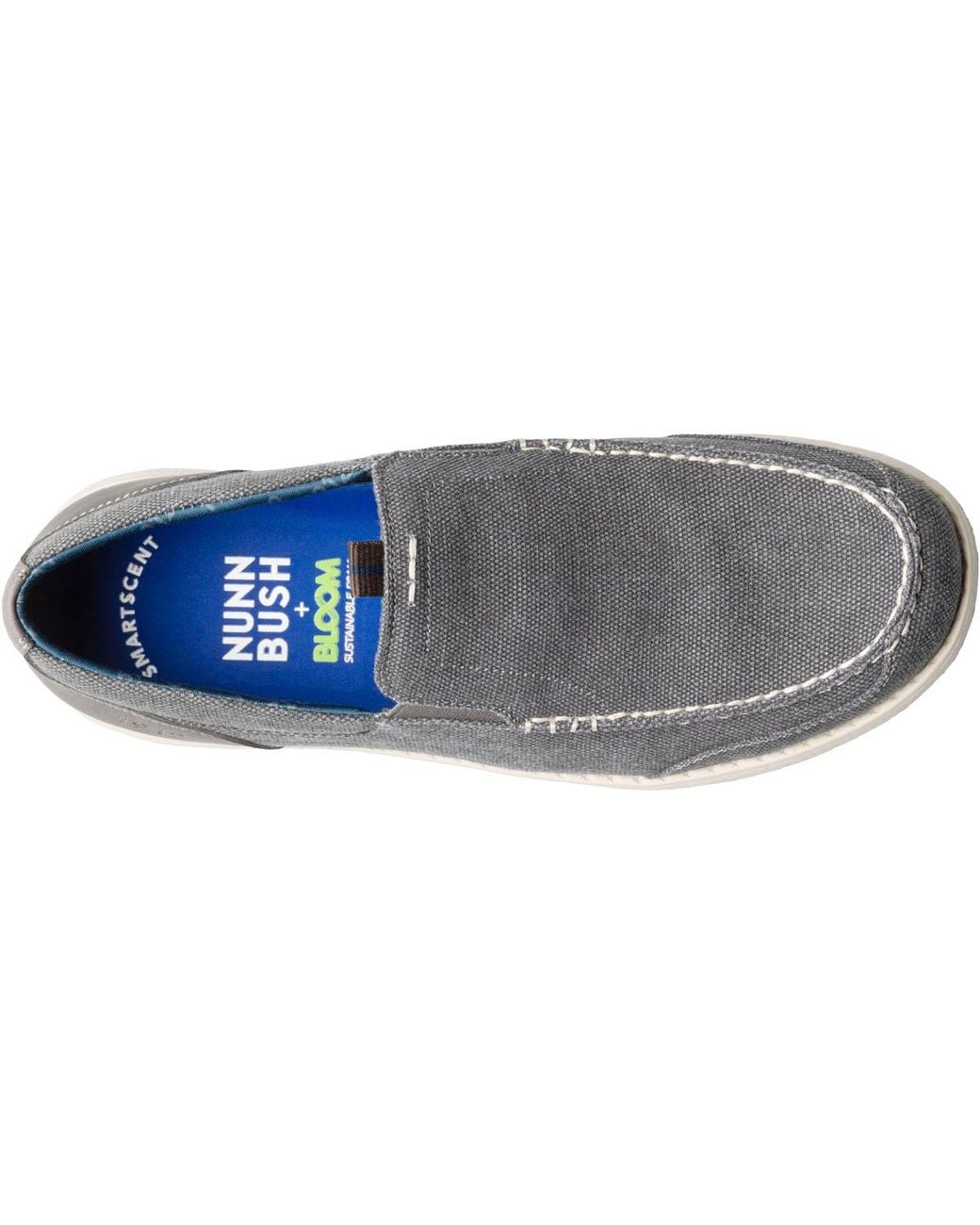 Nunn Bush Brewski Canvas Venetian Moc Toe Shoes in Blue for Men | Lyst