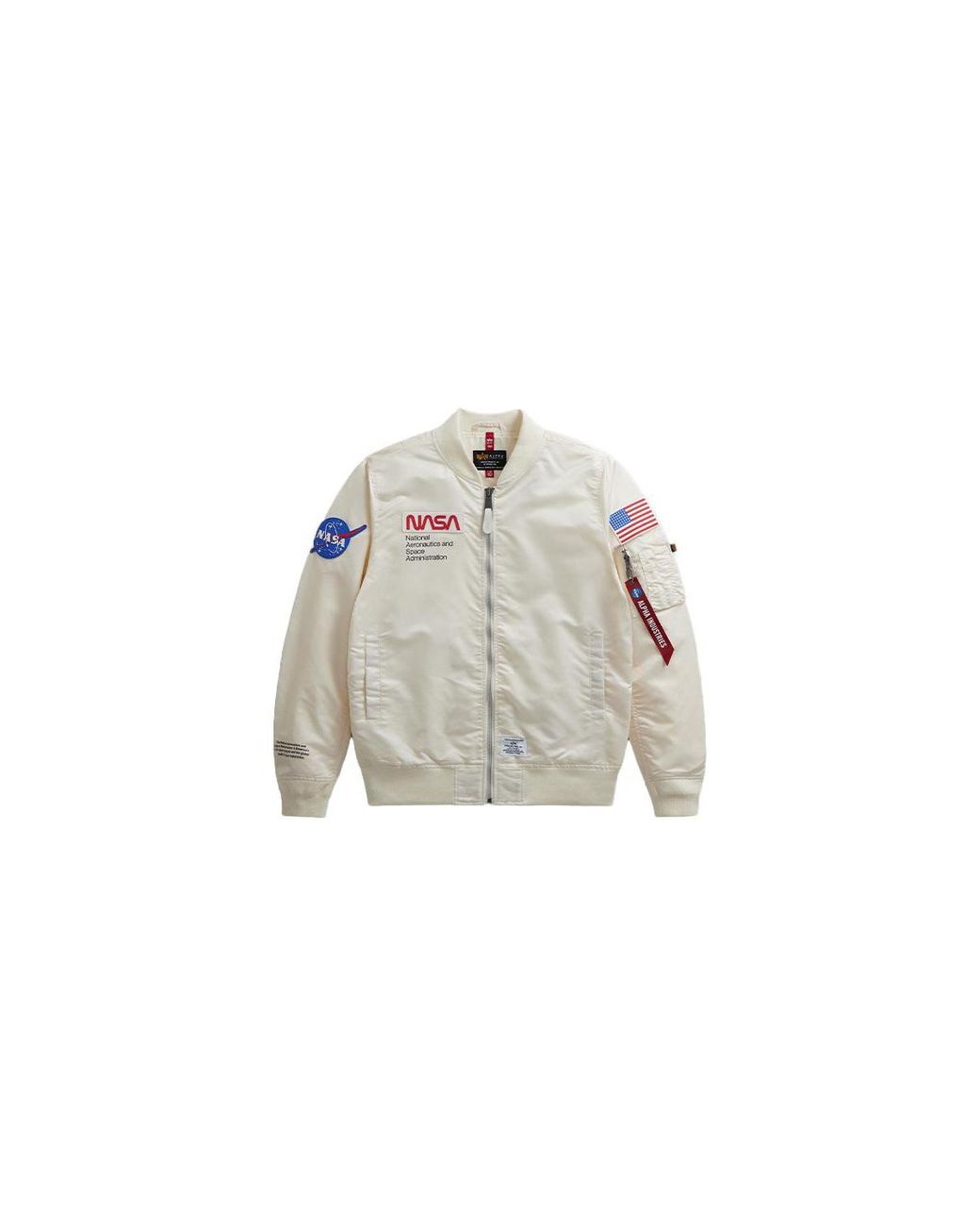 Alpha Industries L-2b Nasa Gen Ii Flight Jacket in Blue for Men | Lyst