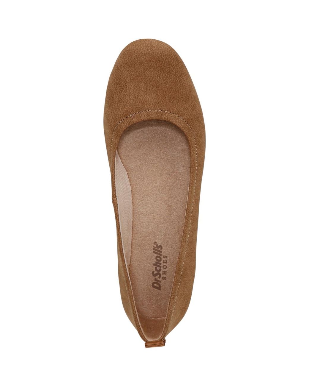 Dr. Scholls Timeless Square Toe Ballerina Flats in Brown | Lyst