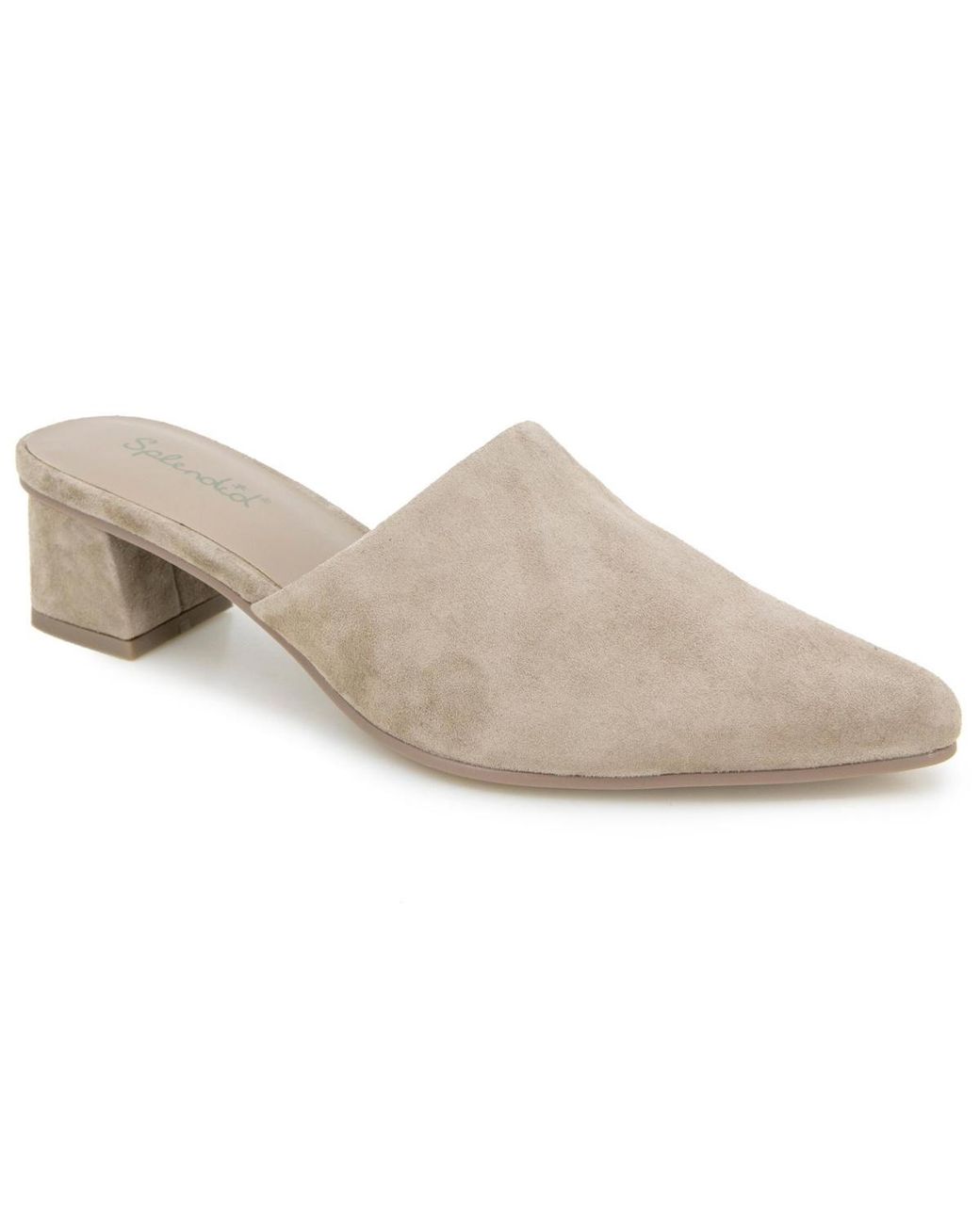 Splendid Laylai High Heel Mule in White | Lyst