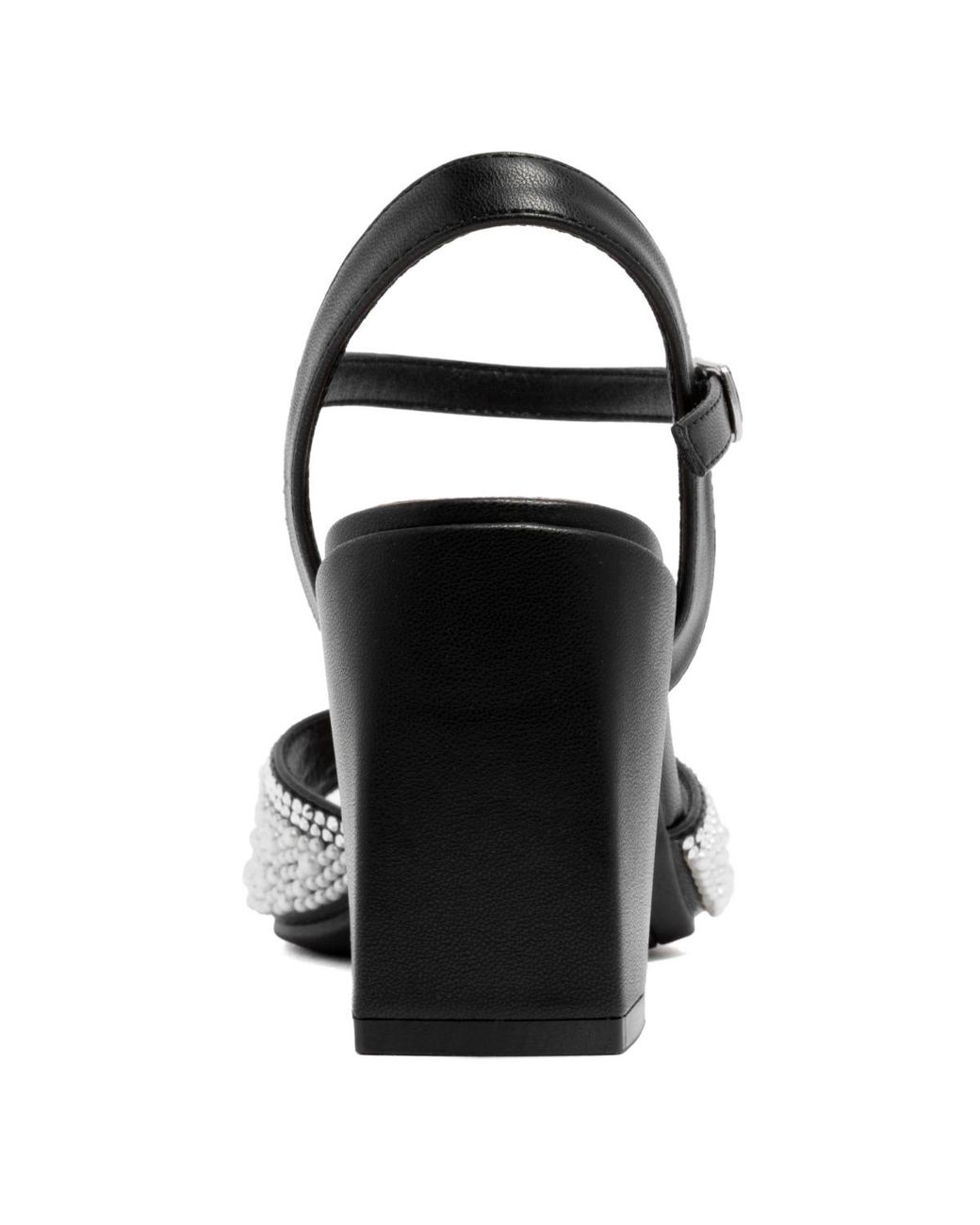 Sugar Gwenith Embellished Dress Sandals in Black | Lyst