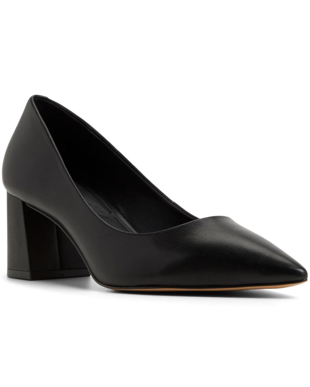 ALDO Ybalelin Block Heel Pumps in Black | Lyst