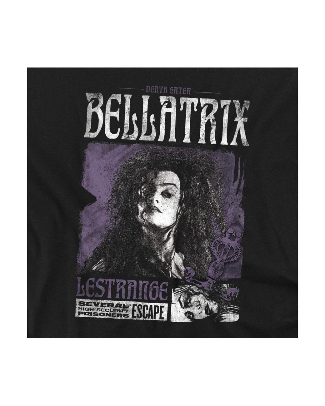 Harry Potter Bellatrix Lestrange Band T-shirt in Black for Men | Lyst