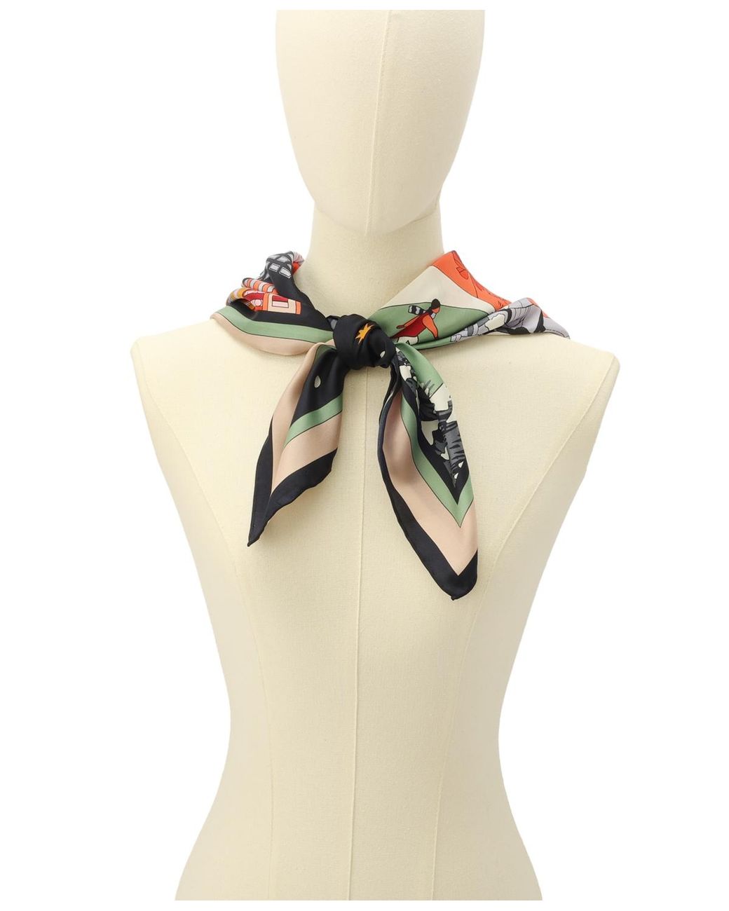 Kate Spade Snow Globe Square Scarf in Black | Lyst