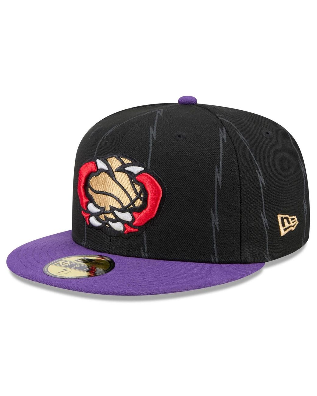 KTZ Toronto Raptors 2024/25 City Edition 59fifty Fitted Hat in Black ...