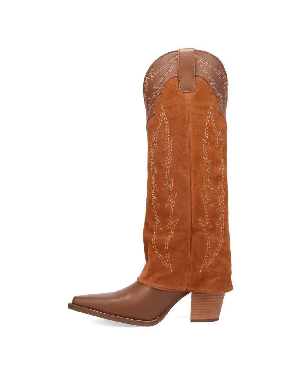 Dingo Wild Fire Leather Boot in Brown | Lyst