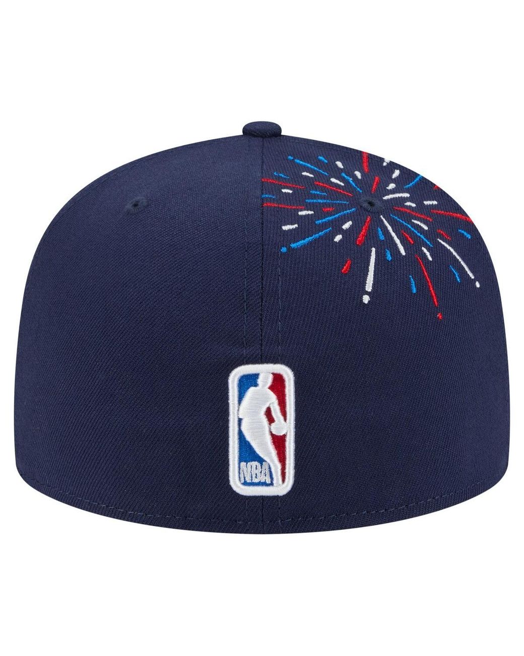 KTZ Dallas Mavericks Americana Fireworks 59fifty Fitted Hat in Blue for ...