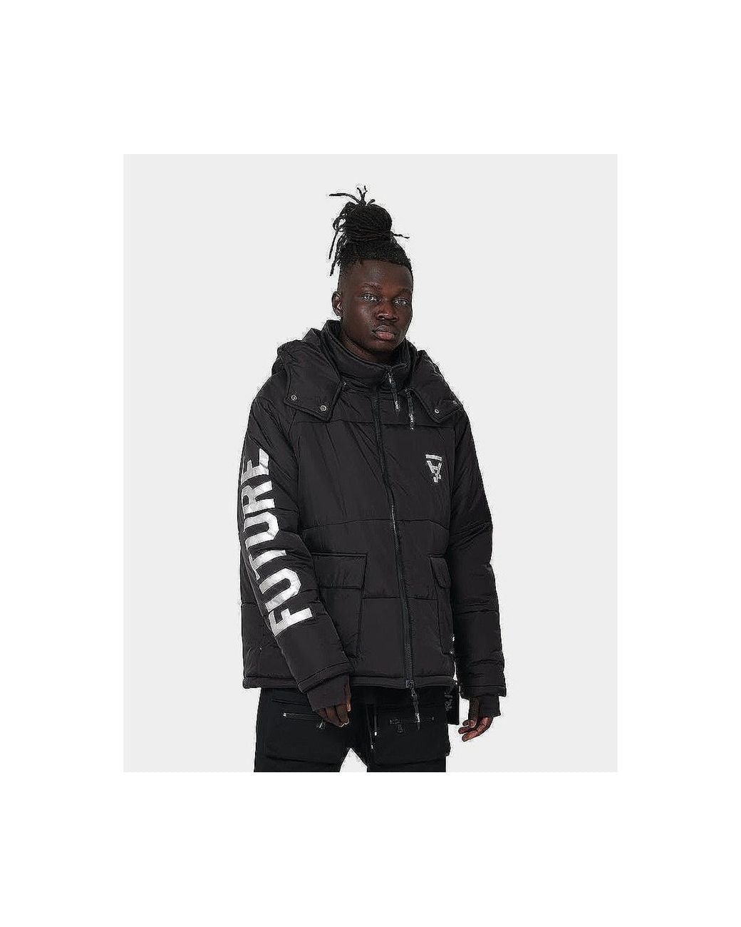 The Anti Order Hyphen Atd Puffer Jacket V2 in Black for Men | Lyst