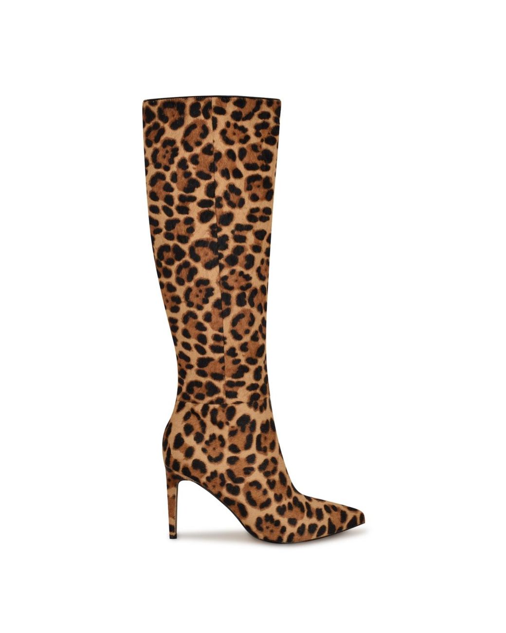 Nine West Richy Tall Stiletto Boots in Brown | Lyst