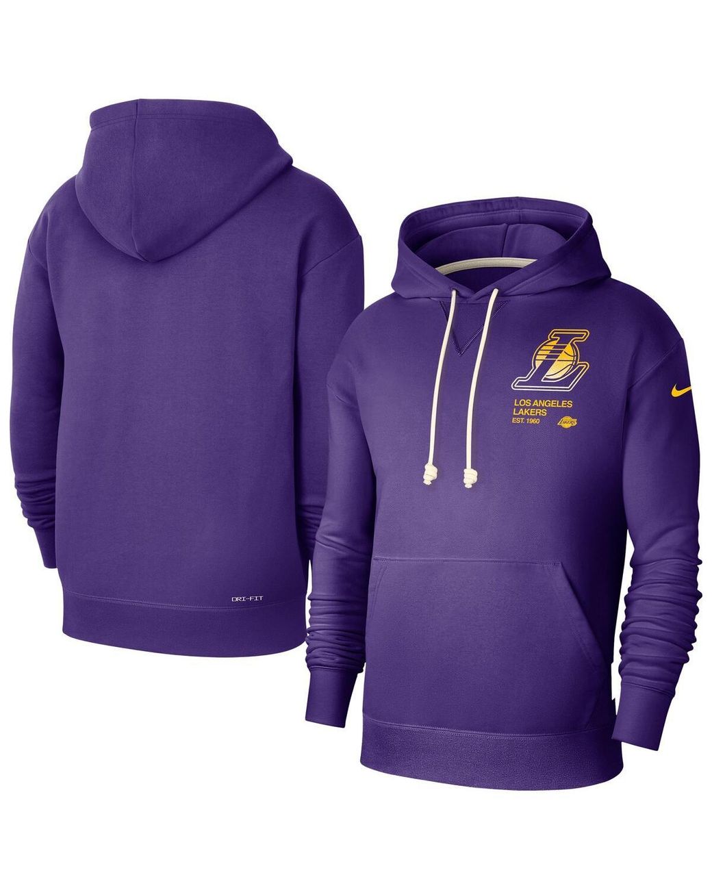 Nike Los Angeles Lakers Courtside Standard Issue Premium Performance ...