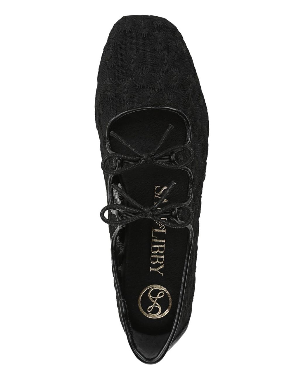Sam & Libby Faith Mary Jane Flats in Black | Lyst