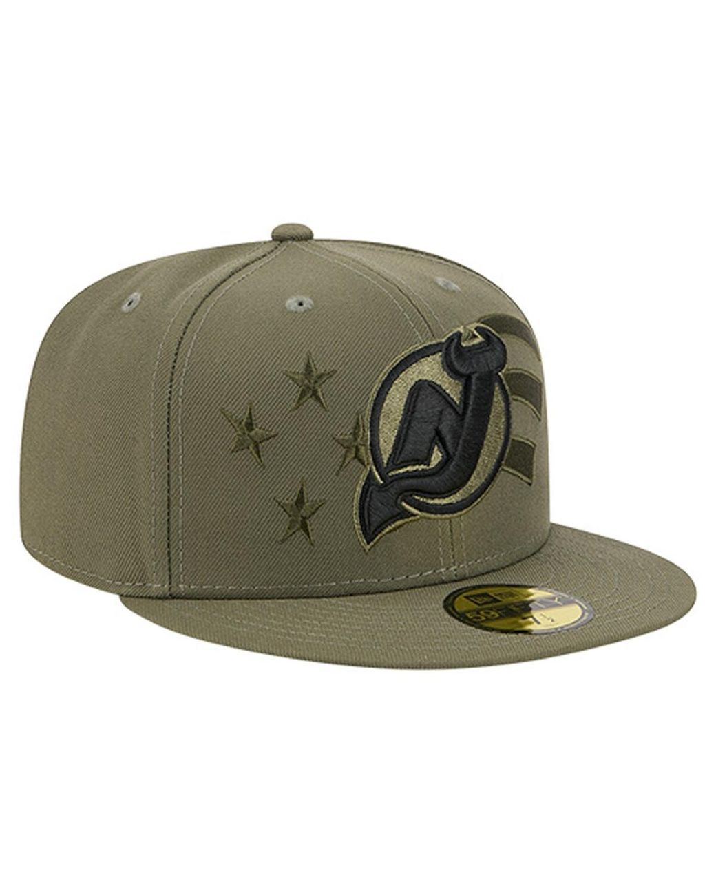 KTZ New Jersey Devils Military Appreciation Flag 59fifty Fitted Hat in ...