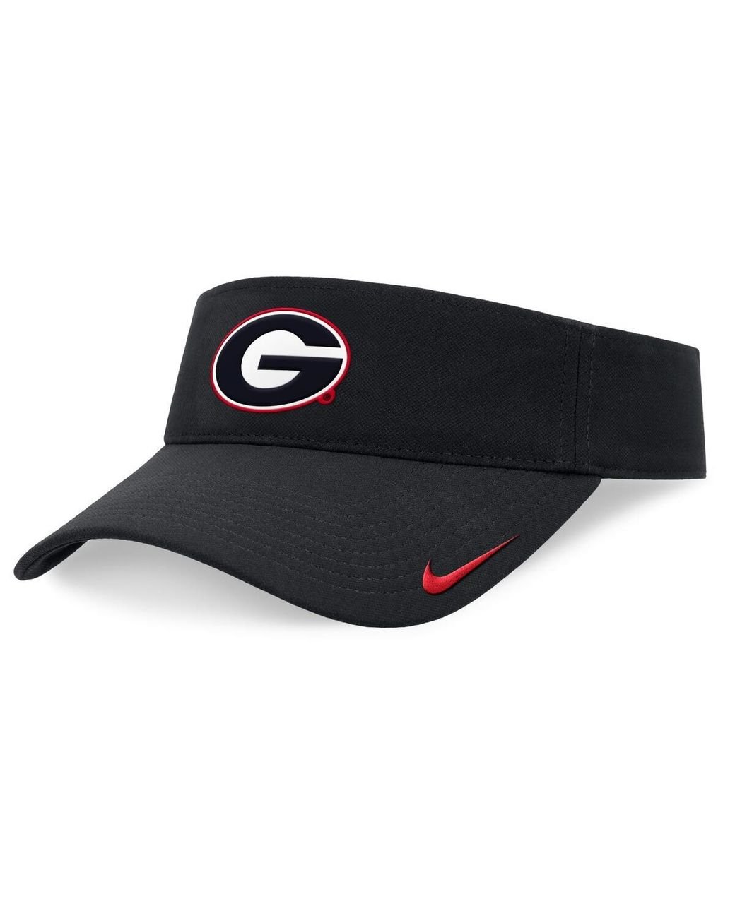 Nike Georgia Bulldogs On-field Ace Performance Adjustable Visor in ...