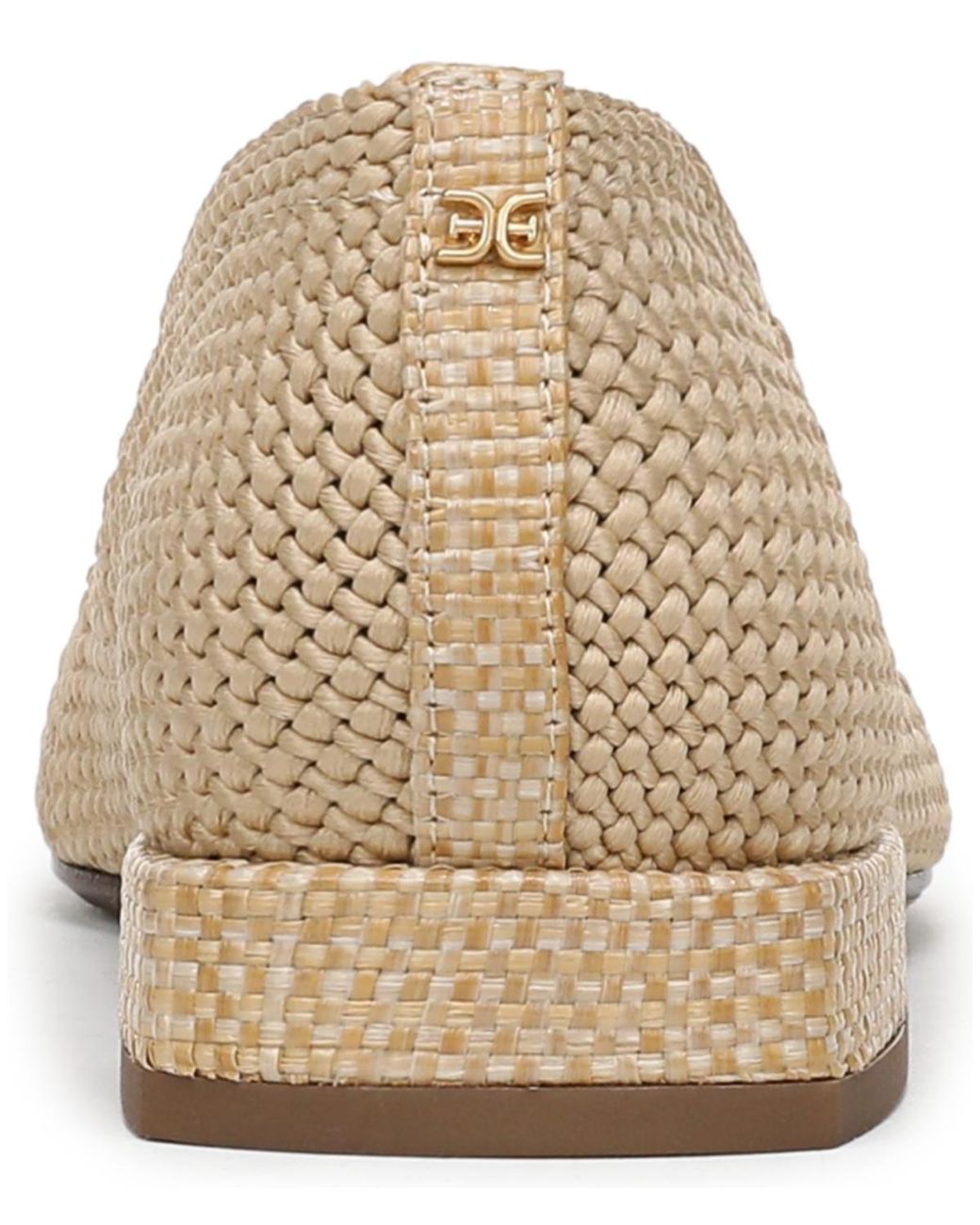 Sam Edelman Kasey Knit Ballerina Flats in White | Lyst