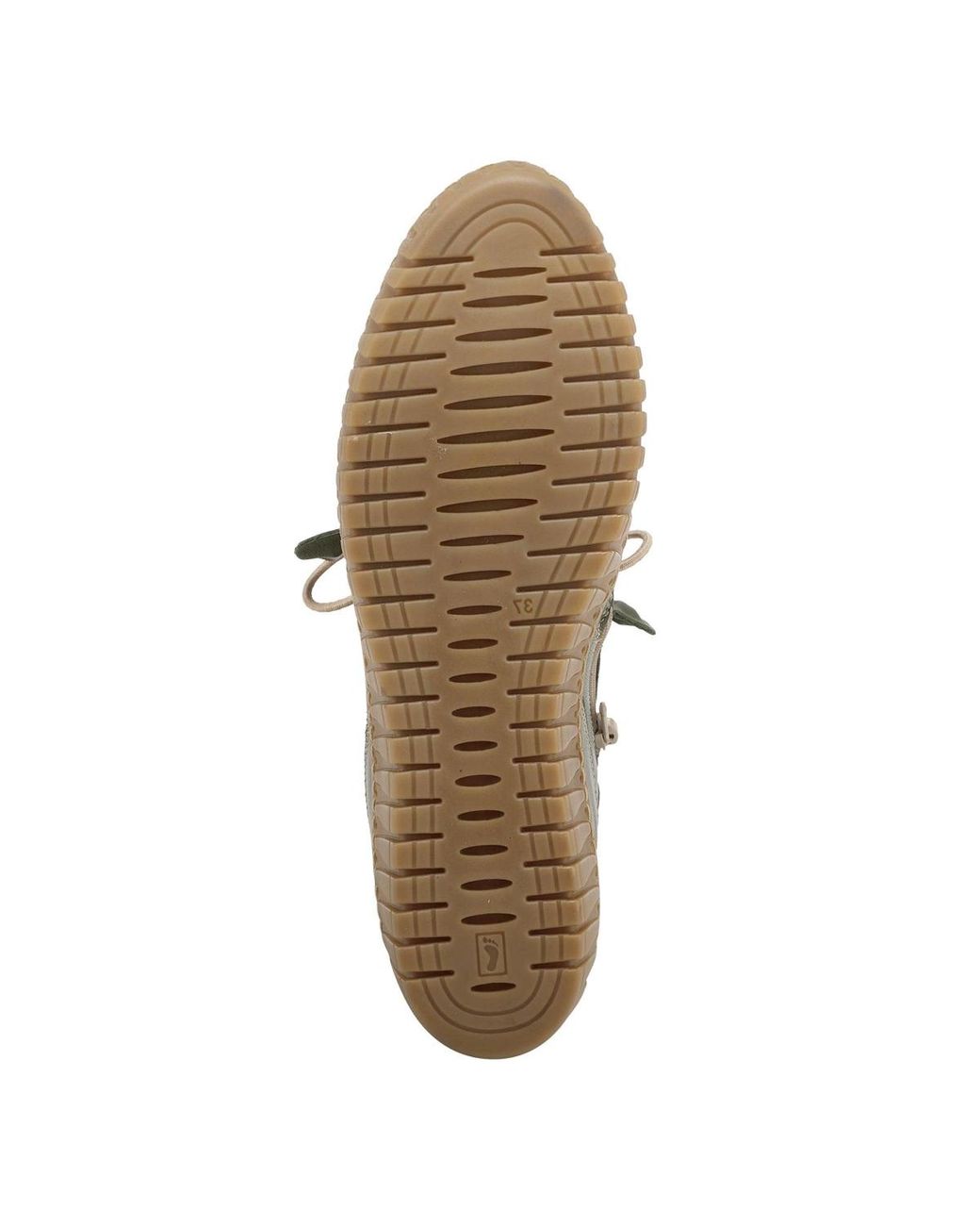 Spring Step Azura Nespea Premium Leather Slip-on Wedge in Green | Lyst
