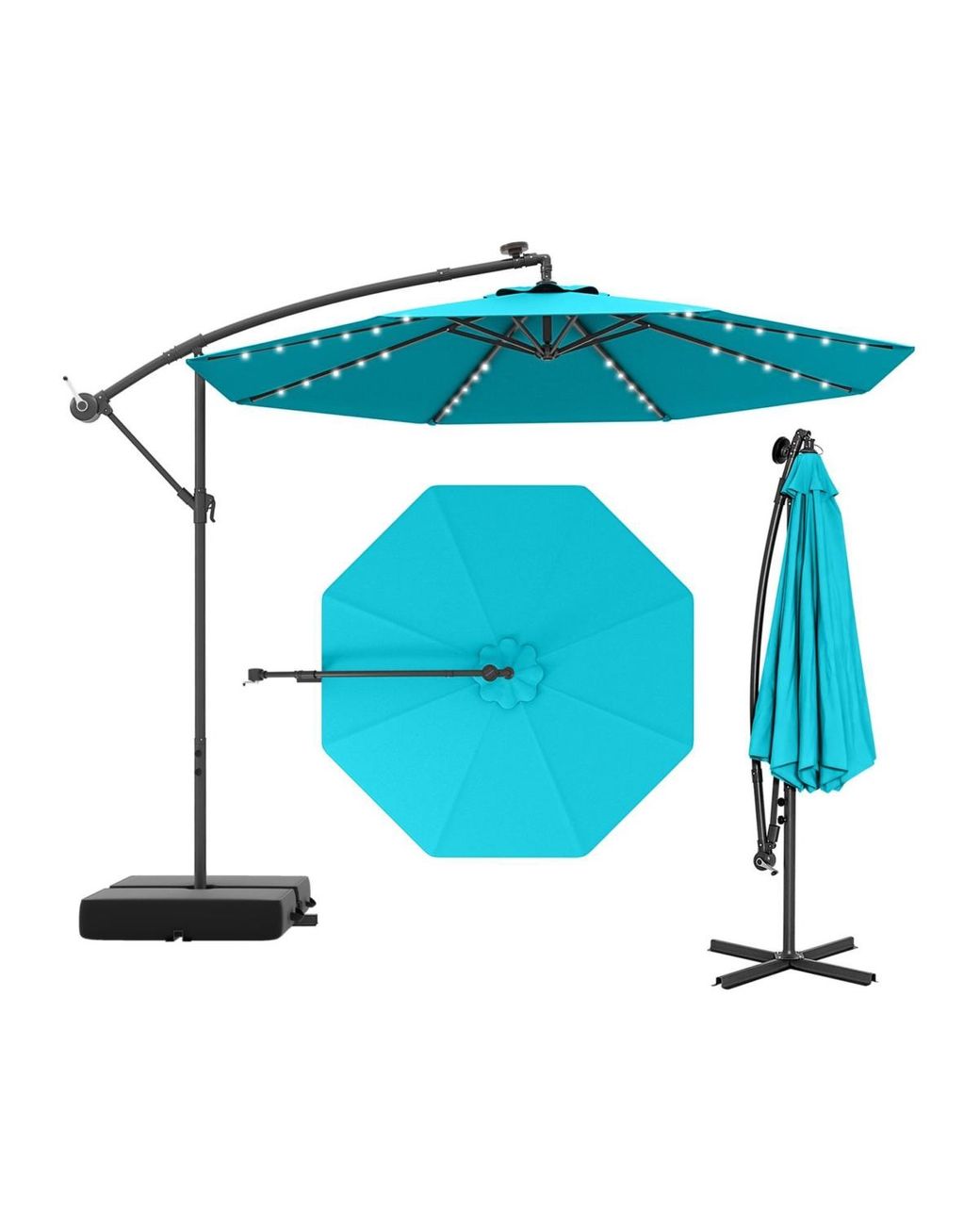Slickblue Patio Umbrella Offset Cantilever Umbrella in Blue | Lyst
