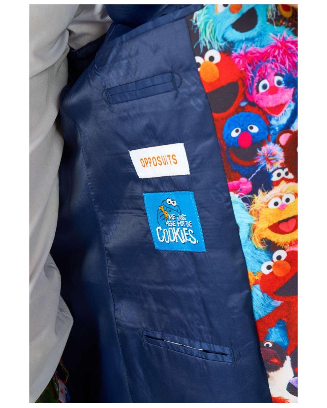 Opposuits Official Sesame Street Suit in Red for Men | Lyst
