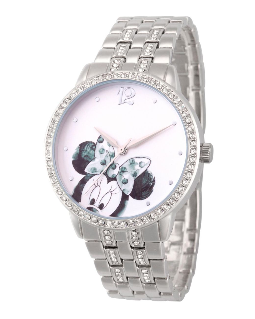 ewatchfactory Disney Minnie Mouse Bracelet Watch 40mm in Gray | Lyst