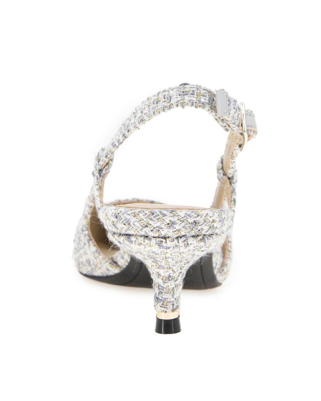 Kenneth Cole Martha Toe Cap Pumps in Metallic | Lyst