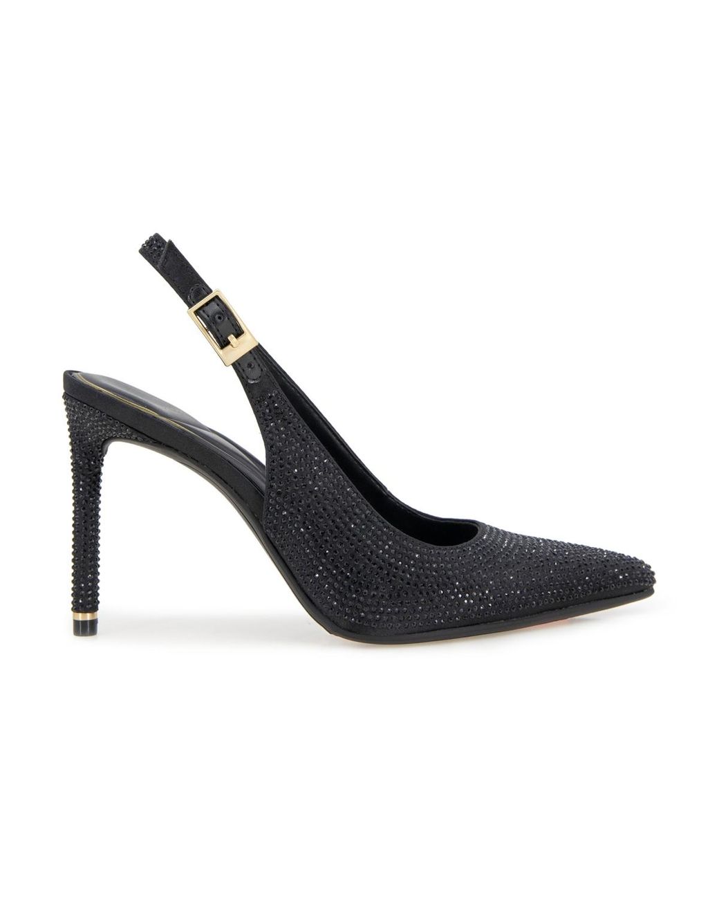 Kenneth Cole Quinnly Sling Crystal Pumps in Black | Lyst