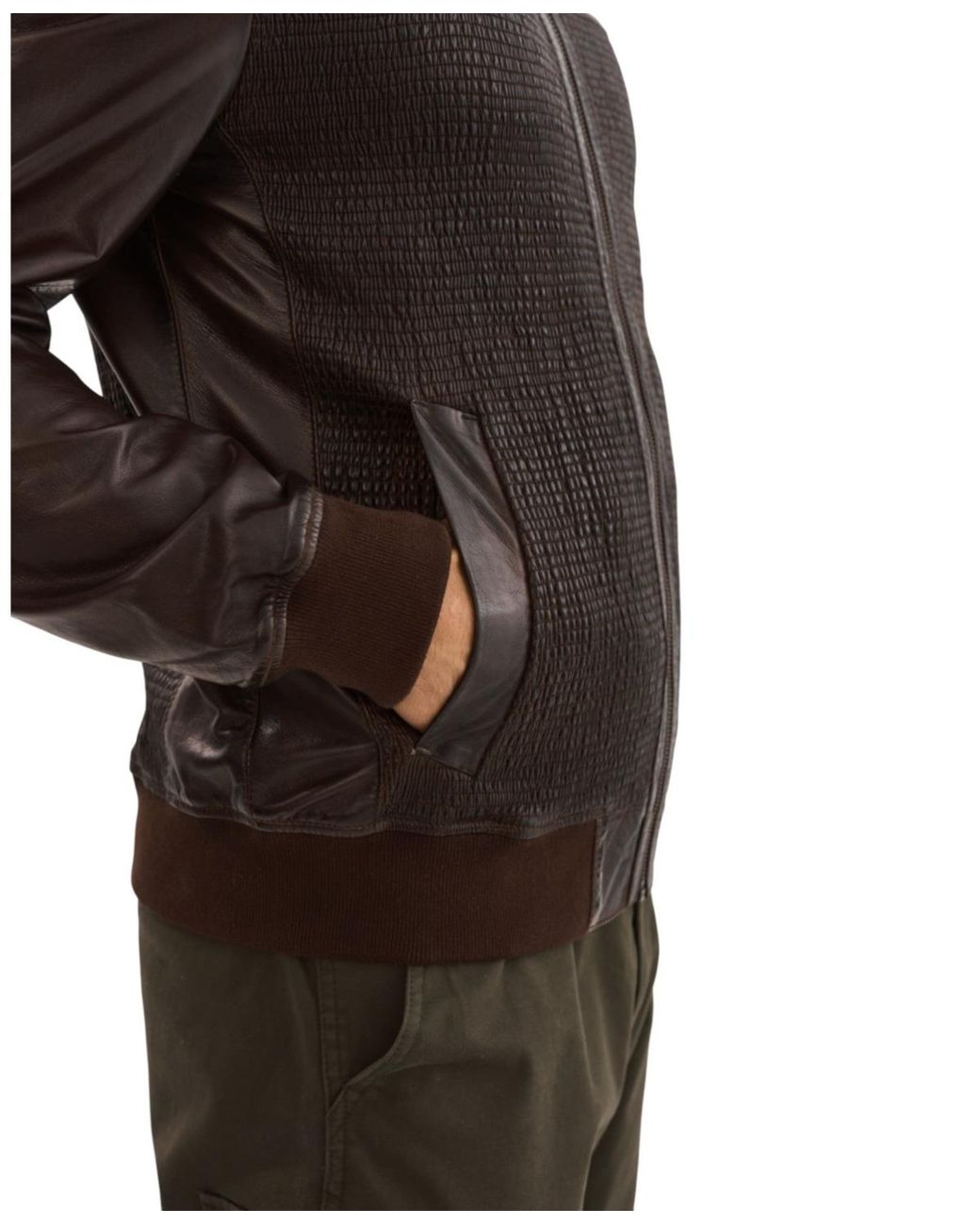 Regency Leathers Como Leather Jacket in Brown for Men | Lyst