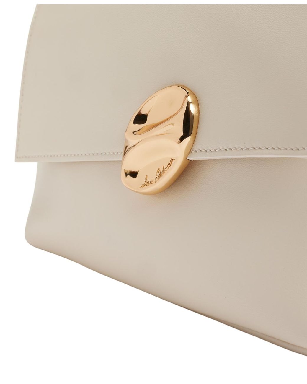 Sam Edelman Bex Folded Small Convertible Clutch in Natural | Lyst