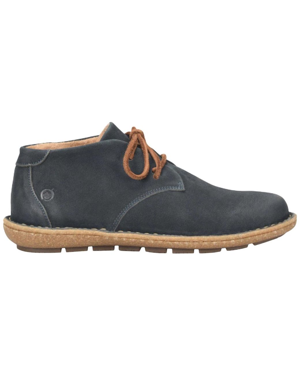 Born Nuala Ii Lace Up Booties in Blue | Lyst