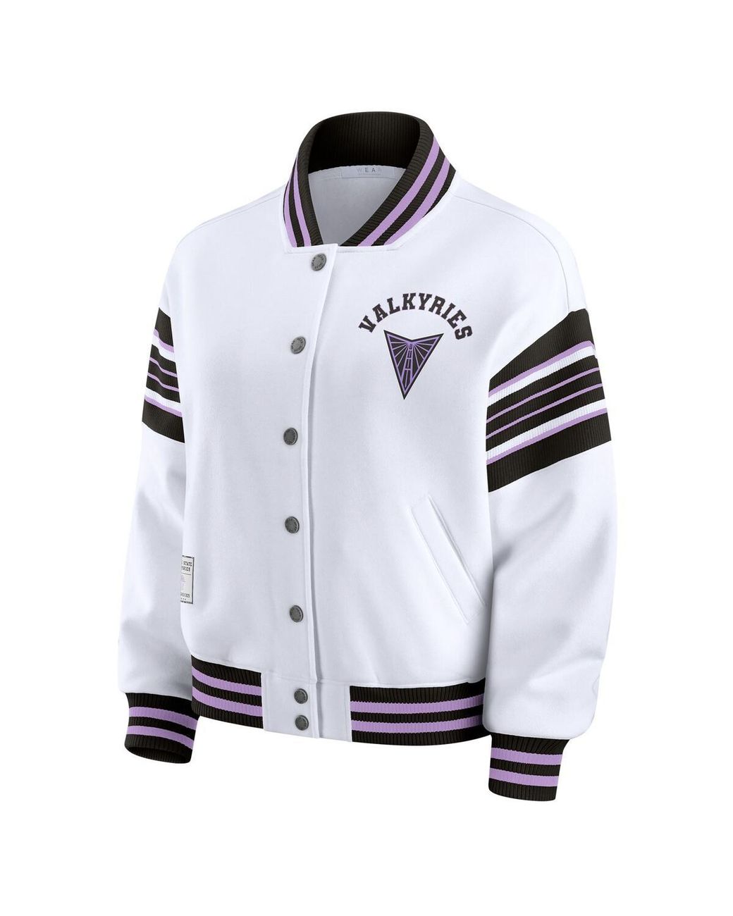 WEAR by Erin Andrews White/black Golden State Valkyries Plus Size Full ...