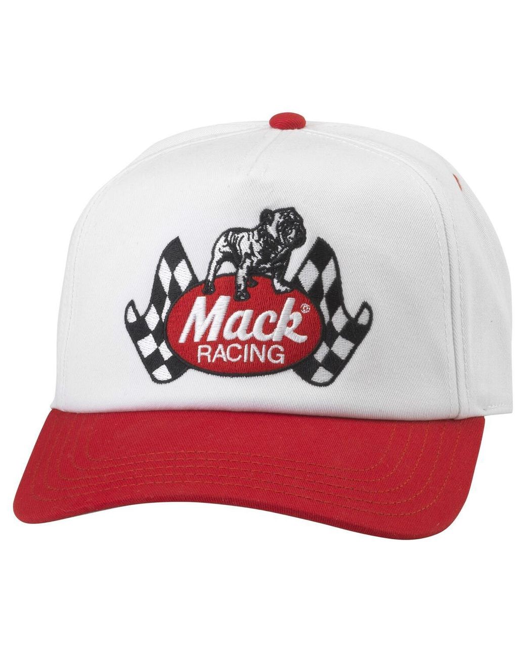 American Needle Mack Trucks Roscoe Racing Adjustable Hat in Red for Men ...